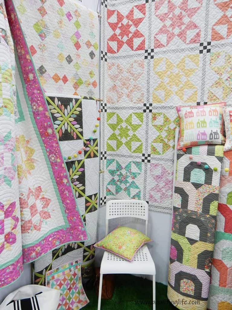 Quilt Market Spring 2018 Moda Booth Part 1 - A Quilting Life