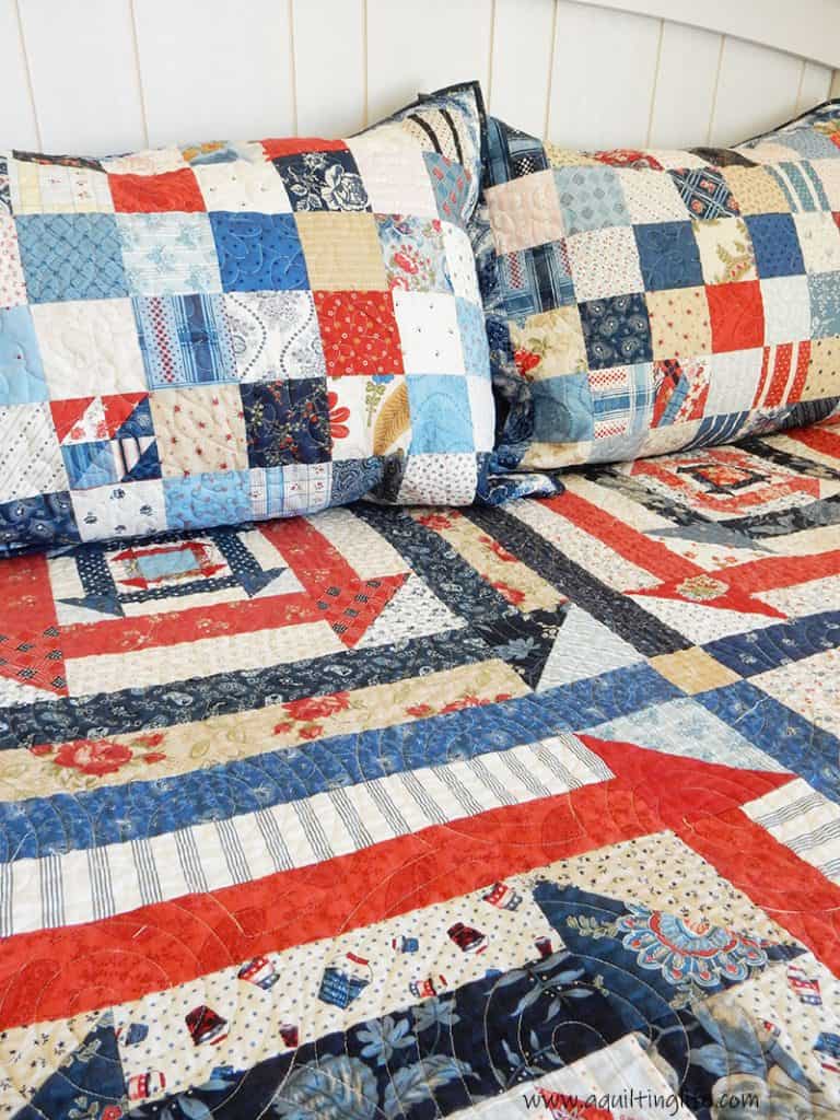 Simple Quilted Pillow Sham Tutorial - A Quilting Life
