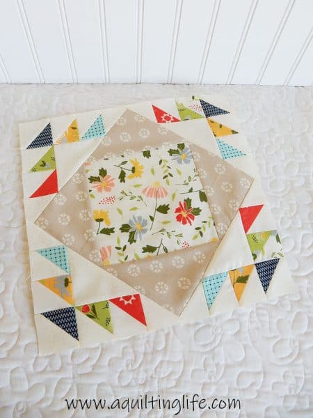 Moda Block Heads 2 Block 10 - A Quilting Life