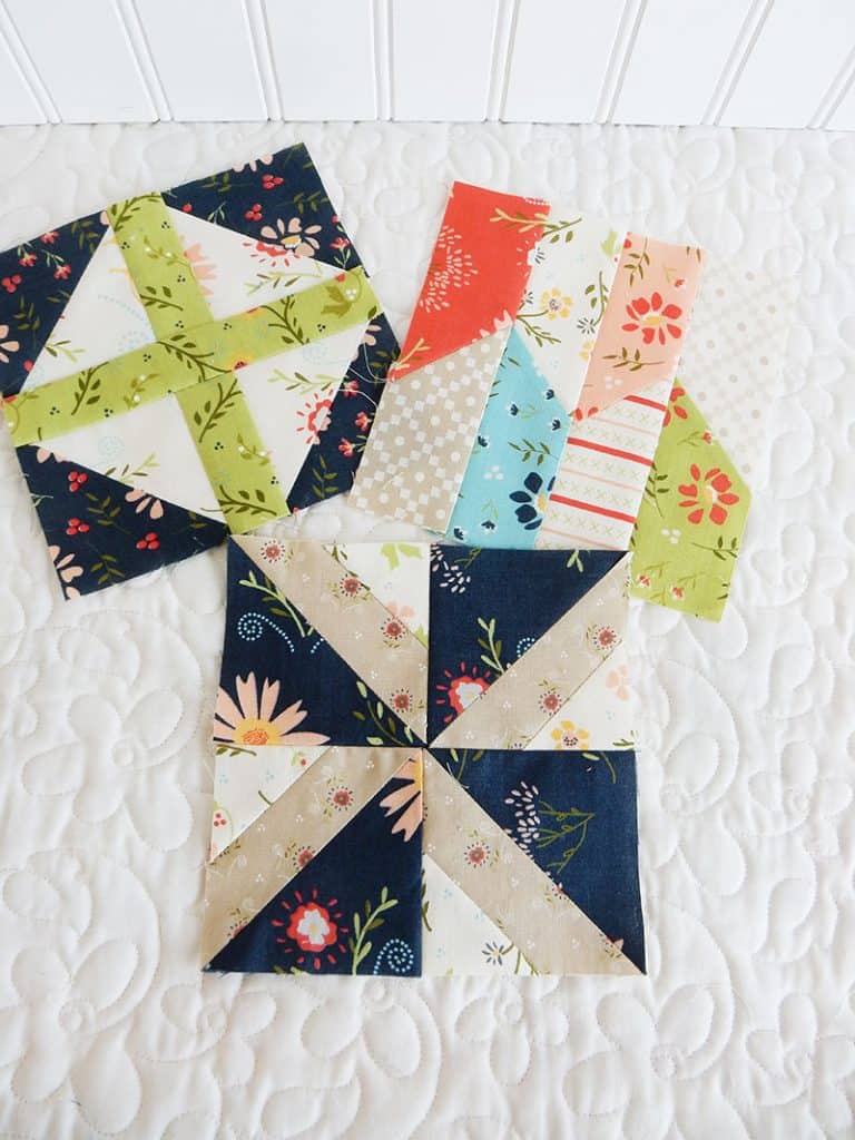 Moda Block Heads 2 Blocks 16 - 17 - 18 - A Quilting Life