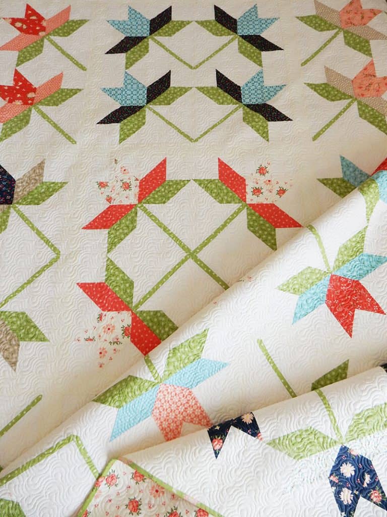 The Lily Quilt Fat Eighth Quilt - A Quilting Life