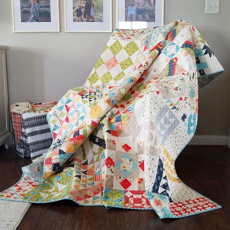 Moda Block Heads 2 Block 52 & Quilt Reveal - A Quilting Life