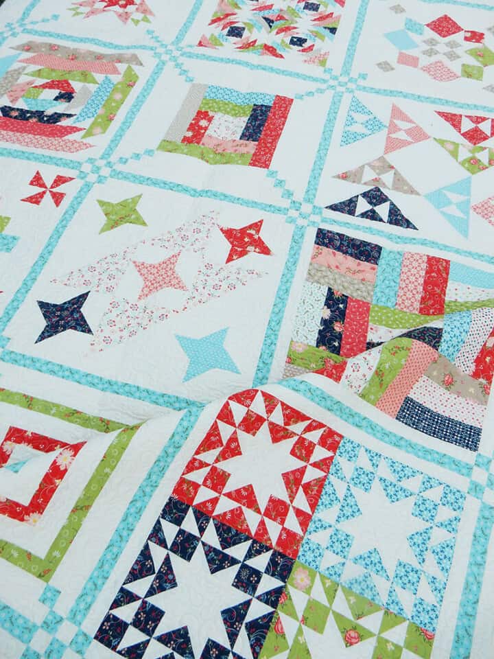 Sunday Best Quilts Sampler Quilt | quilting | A Quilting Life