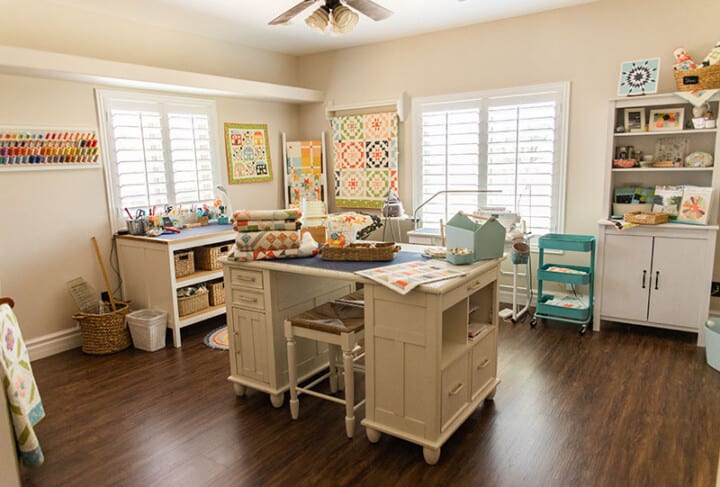 Sewing Room Tour with Video | A Quilting Life at Home - A Quilting Life