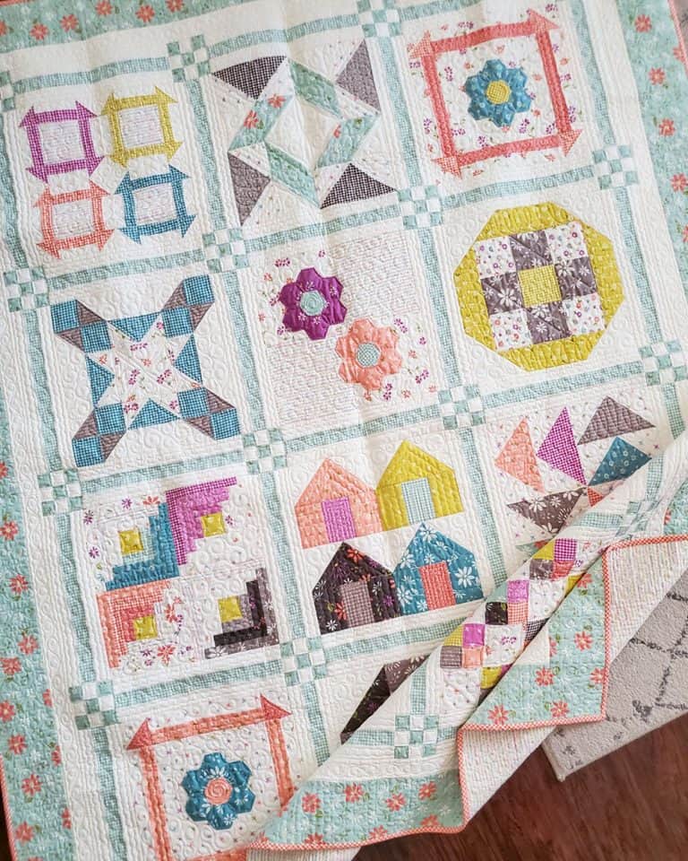 Summer Fun Block of the Month Quilt - A Quilting Life