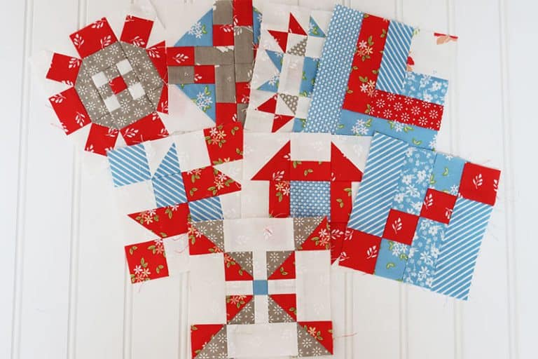 Moda Blockheads 4 Block 6 + Bonus Block 2 - A Quilting Life