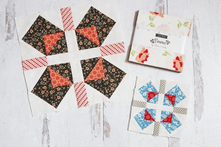 Moda Blockheads 4 Block 19 - A Quilting Life