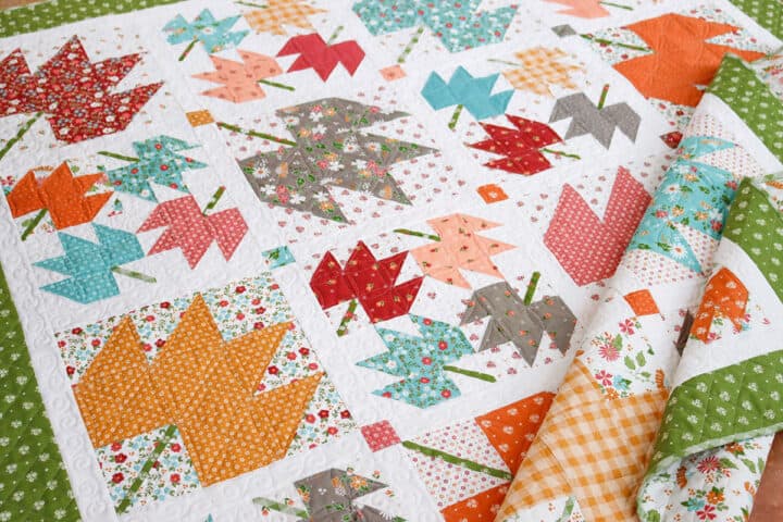 Maple Sky Remix Fat Quarter Quilt + Mini - A Quilting Life