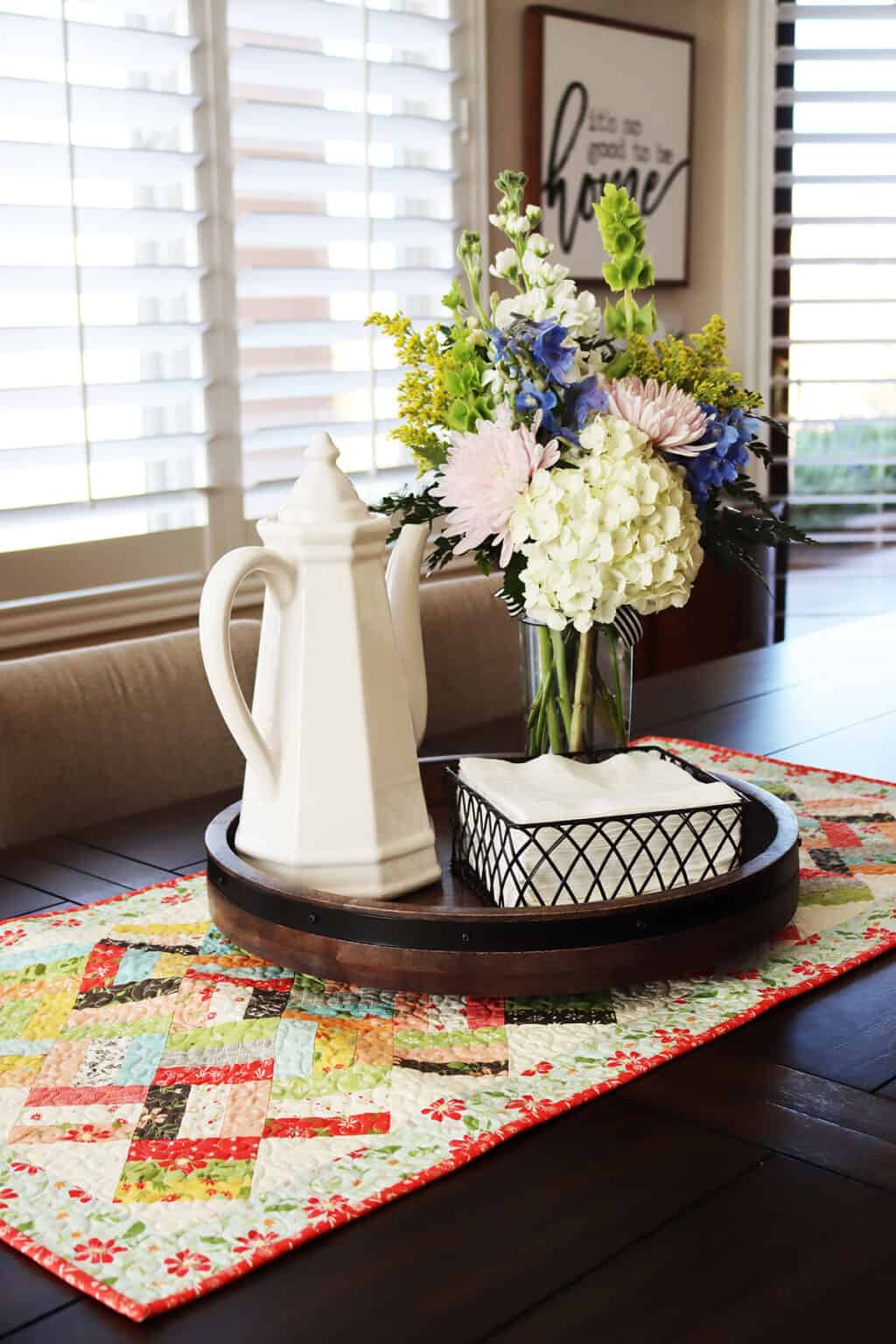 How to Make a Table Runner: An Easy Step by Step Guide - A Quilting Life