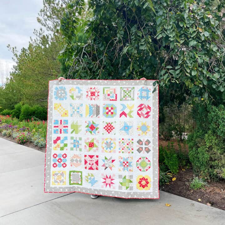 Blockheads 5 Week 1 + Bonus Block - A Quilting Life
