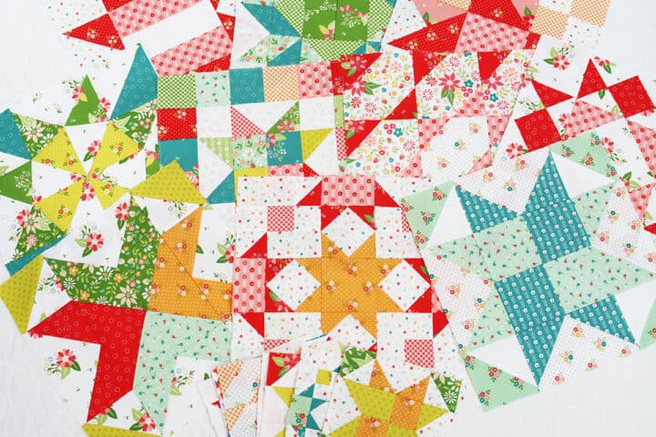 Moda Blockheads 5 Block 9 - A Quilting Life