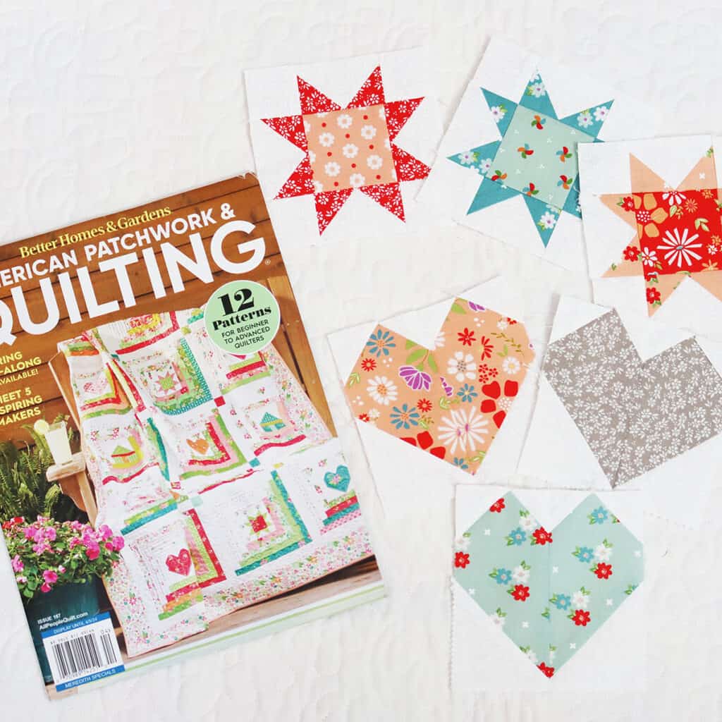 Heart of the Home Sew-Along: Fabrics, Stars, & Hearts - A Quilting Life
