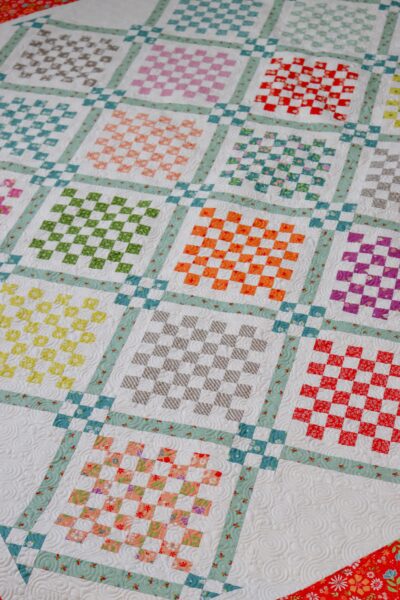 Patchwork Garden Remix Quilt and Bonus Pillow or Topper - A Quilting Life