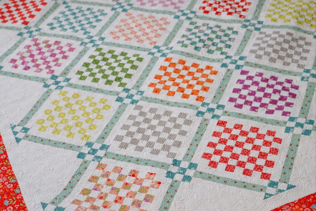 Patchwork Garden Remix Quilt and Bonus Pillow or Topper - A Quilting Life