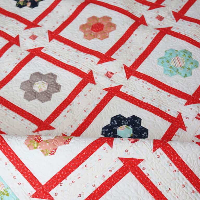 Grandmother's Flower Garden Quilts and Projects Roundup - A Quilting Life