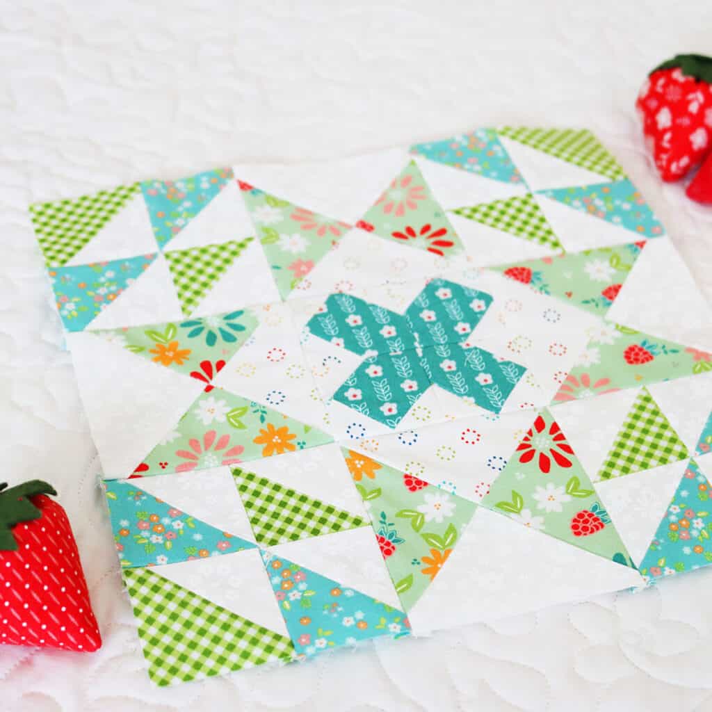 Moda Blockheads 6 Block 5 - A Quilting Life