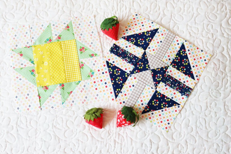 Moda Blockheads 6 Block 2 - A Quilting Life