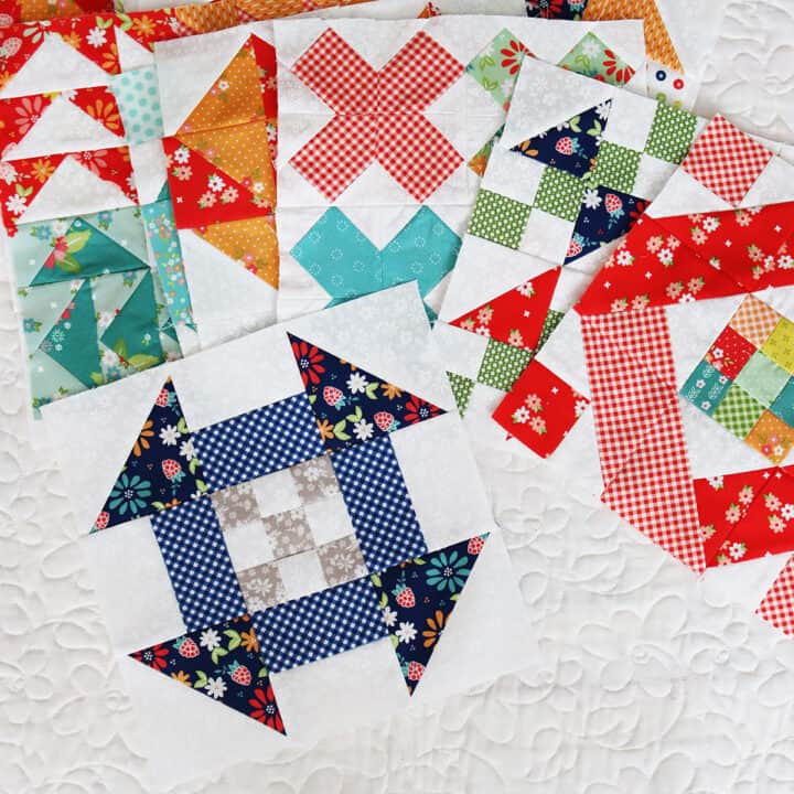 Moda Blockheads 6 Setting Idea + Nearing the Finish Line - A Quilting Life