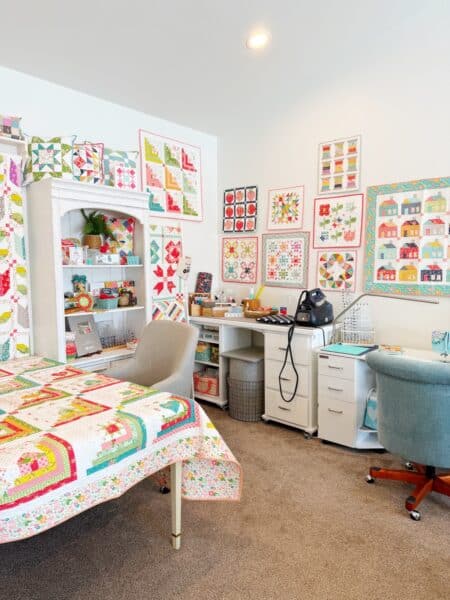A Quilting Life Sewing Room Tour March 2026 - A Quilting Life