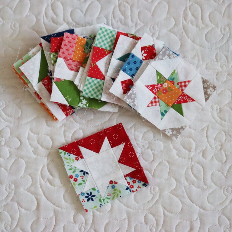 Sewcialites 3 Block 15: Split Star Block by Lissa Alexander - A ...