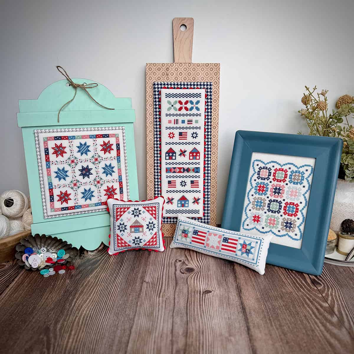 Quilt Works in Progress May 2026 + Midsummer Collection Cross Stitch ...